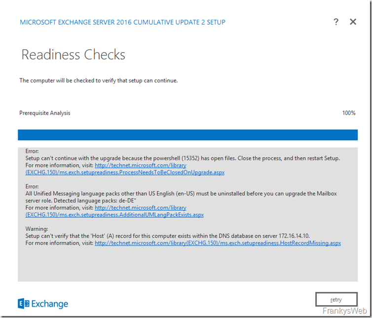 Exchange Server: HowTo zur Installation von Updates