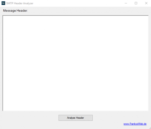 SMTP Header Analyzer - Frankys Web