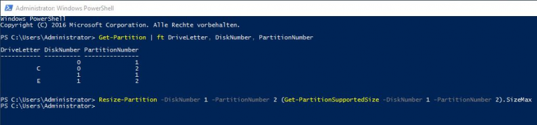 Enlarge virtual hard disks in Hyper-V with PowerShell - Frankys Web