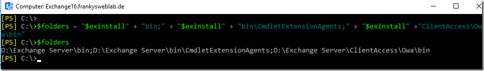 Exchange 2016: Serverfehler in Anwendung (OWA und/oder ECP) - Frankys Web
