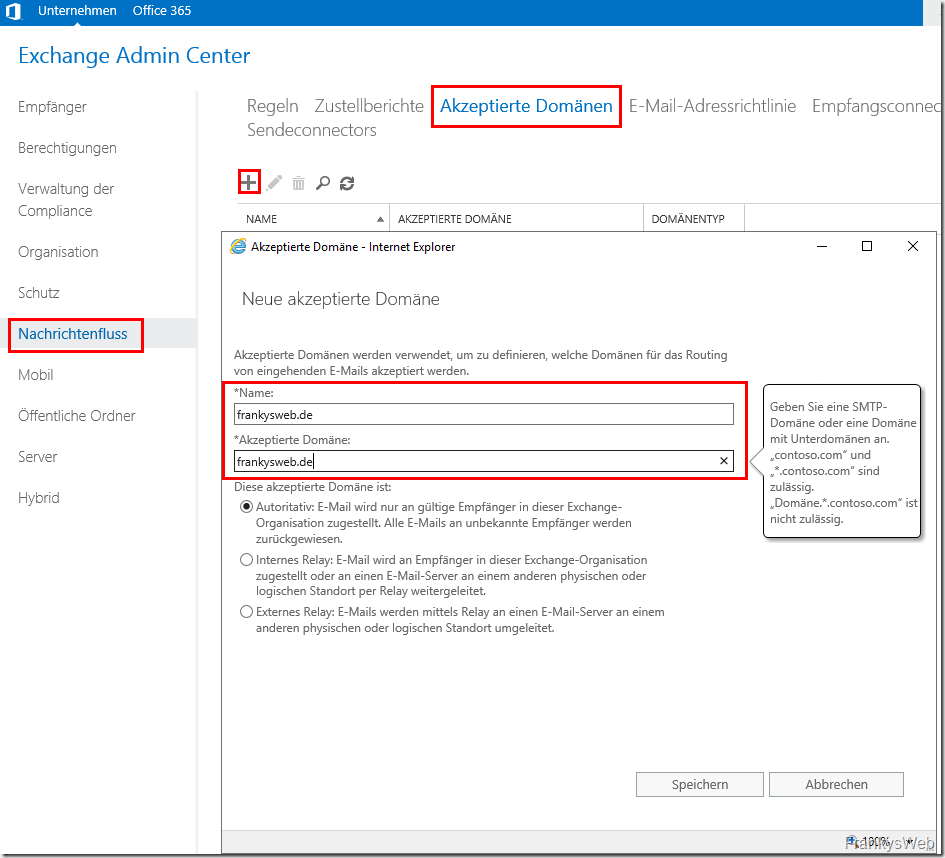 Exchange 2019: Die Basiskonfiguration - Frankys Web