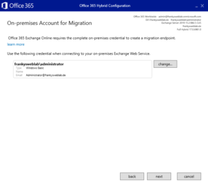 Exchange 2019: Setting up a hybrid environment (part 3) - Frankys Web
