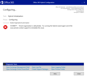 Exchange 2019: Setting up a hybrid environment (part 3) - Frankys Web