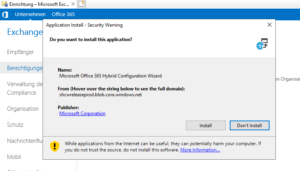 Exchange 2019: Setting up a hybrid environment (part 3) - Frankys Web