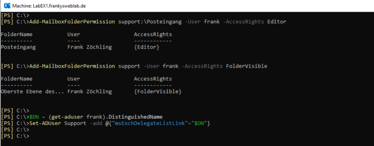 Exchange Server: AutoMapping ohne Vollzugriff auf das Postfach ...
