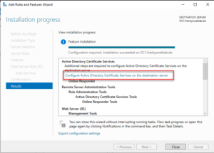 HowTo: Installation und Konfiguration OCSP auf Windows Server 2022 (Onlineresponder) - Frankys Web