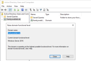 Windows Server 2025: Domain Controller Inplace Upgrade - Frankys Web